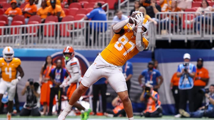 Everything From Tennessee TE Miles Kitselman During His Press Conference