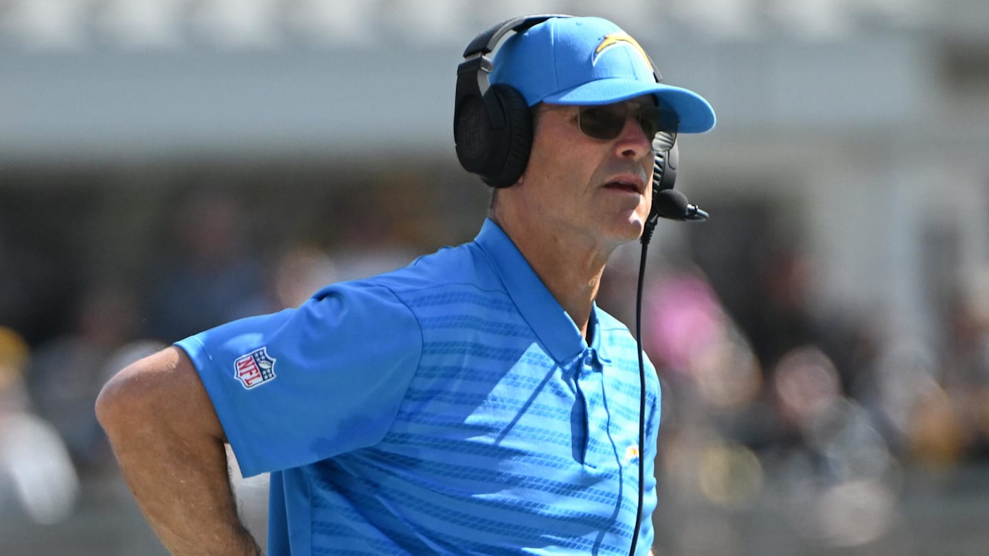 Jim Harbaugh has outrageous quote about hyped Chargers rookie