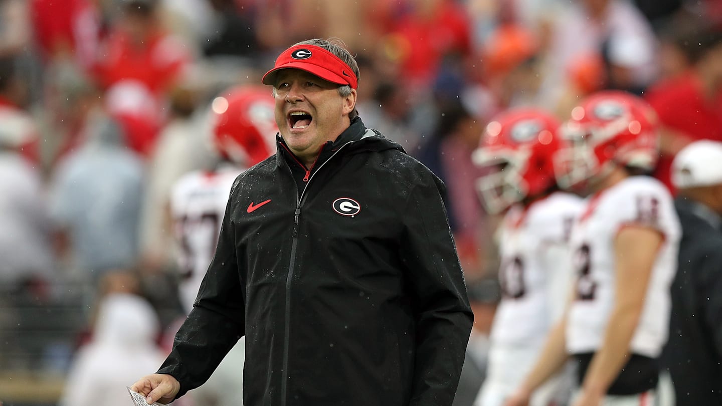 Kirby Smart calls out Georgia DB for viral video celebrating with Ole ...
