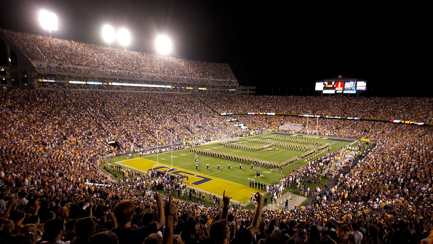 LSU getting dragged over its live Tiger for Alabama game