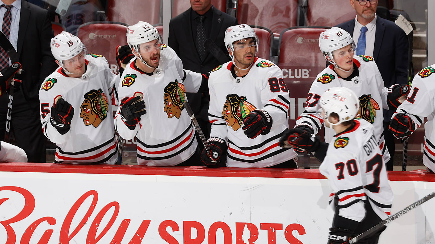 Cole Guttman's Season Ends for the Blackhawks on a High Note