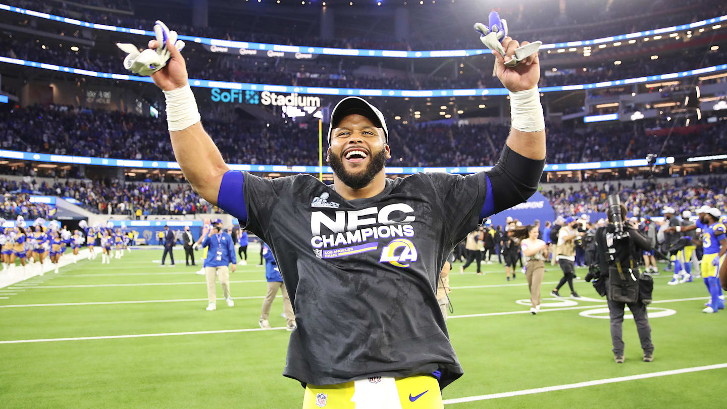 Aaron Donald Odds to Win Super Bowl 56 MVP in 2022 Rams vs Bengals on ...