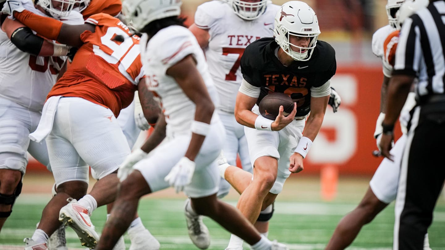 Texas Longhorns Freshman Michael Terry III Reacts to Spring Game News