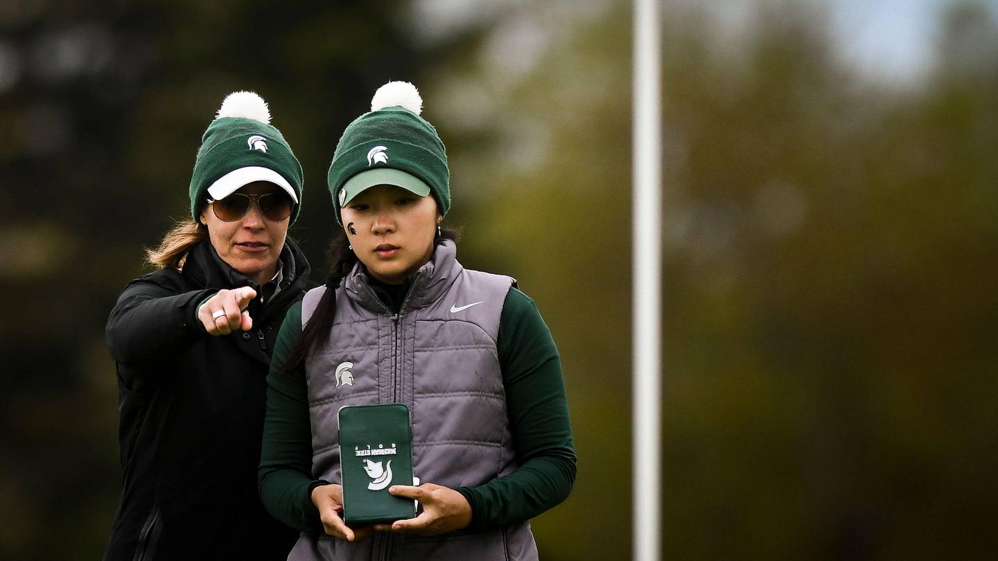 Michigan State women's golf preparing for NCAA regionals at Forest Akers