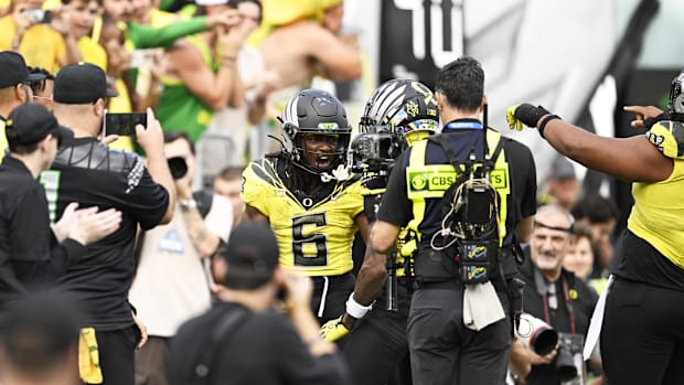 Oregon Ducks' Noah Whittington Talks About Viral Touchdown Against Illinois