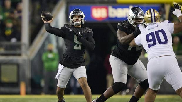 Oregon Ducks Quarterback Dante Moore Reveals Physical Transformation ...