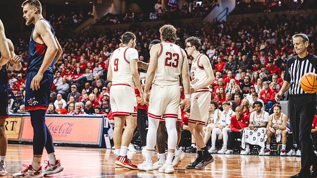 Nebraska Men's Basketball Drops Tough Battle to Saint Mary's, 77-74
