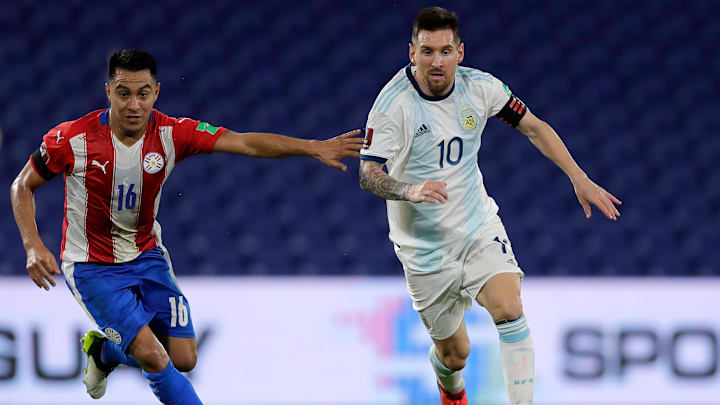 Así le fue a Messi enfrentando a Paraguay con la Selección