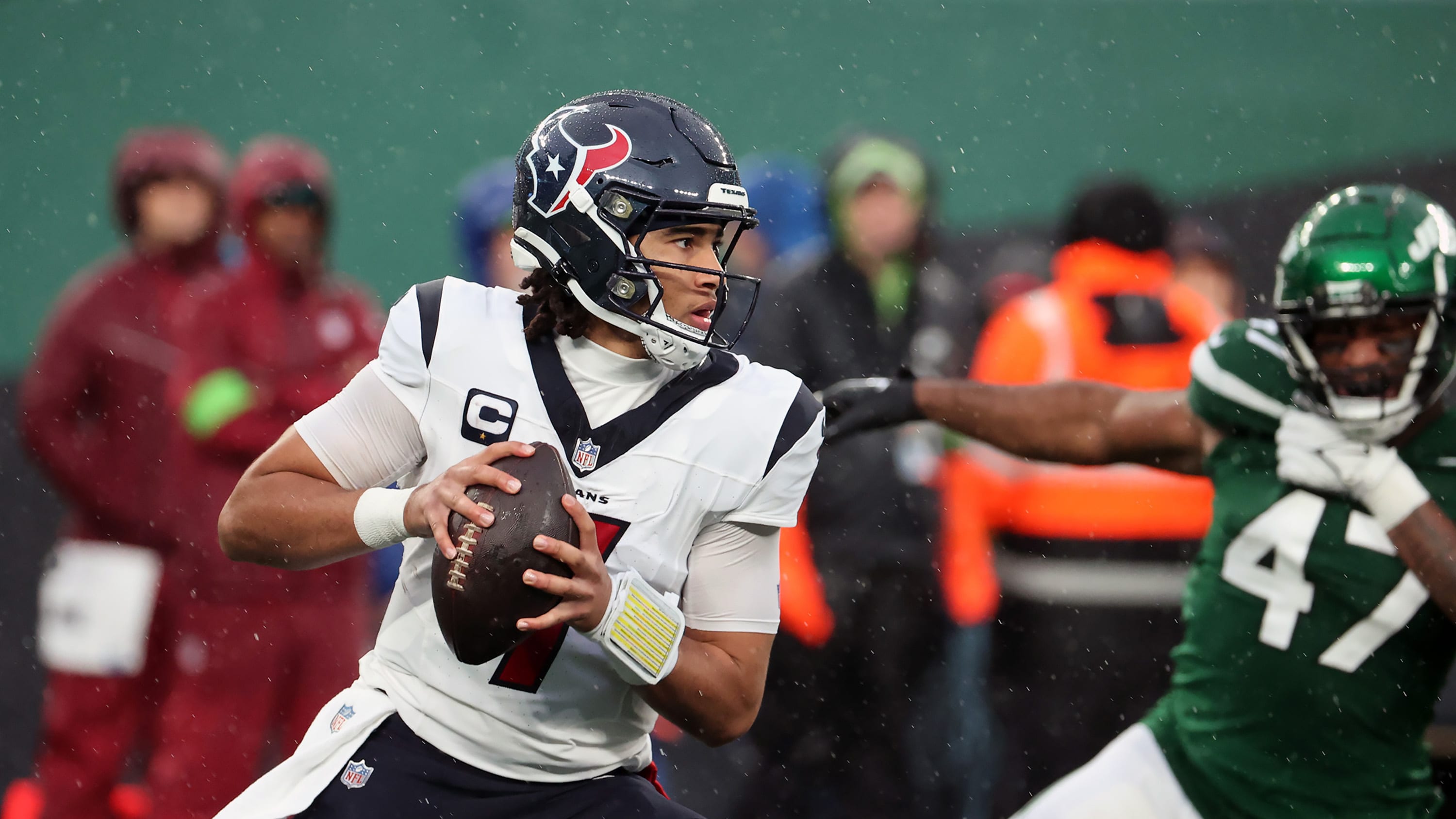 C.J. Stroud being behind Aaron Rodgers in any ranking is laughable