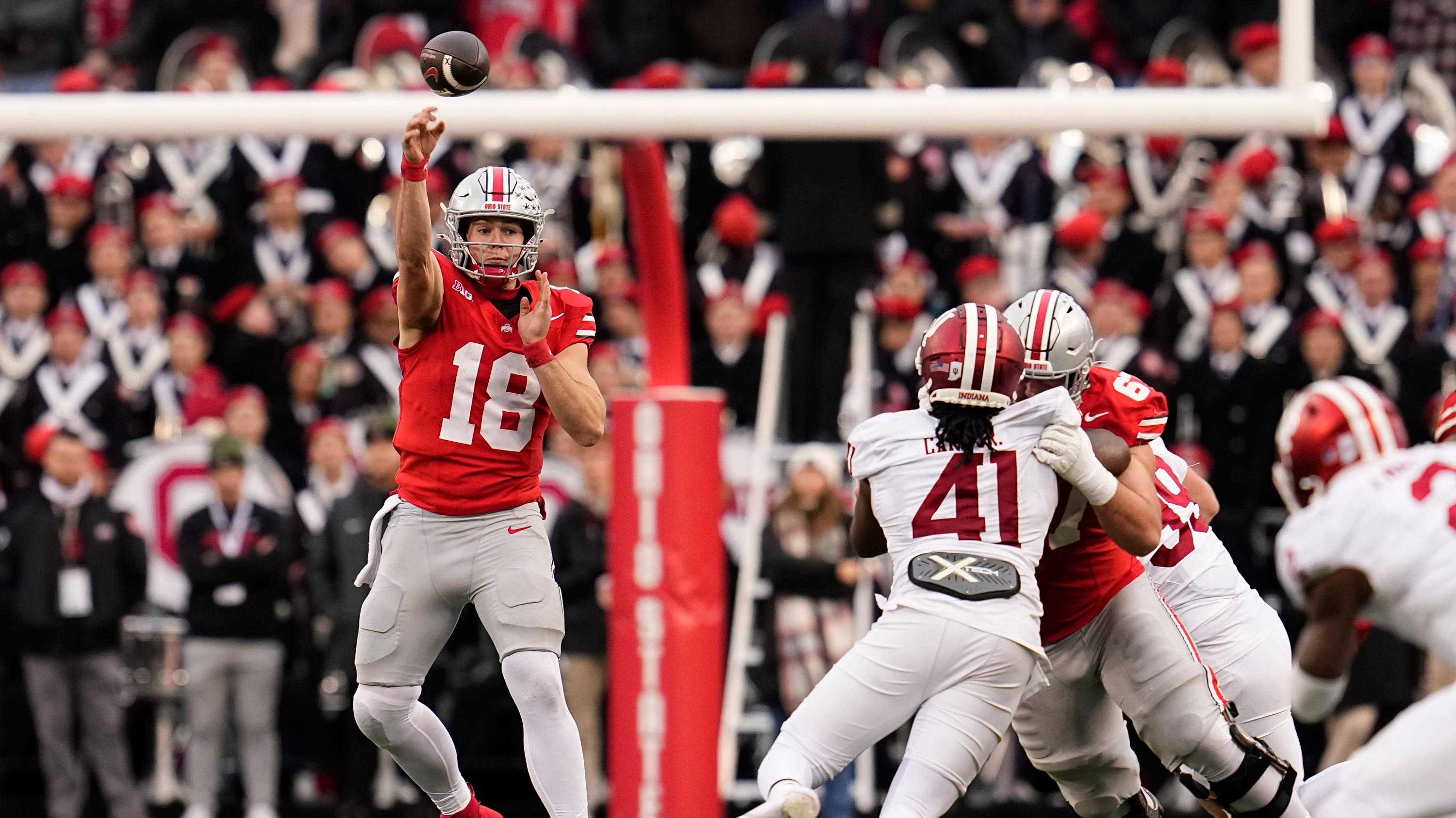 Ohio State football vs. Michigan weather forecast