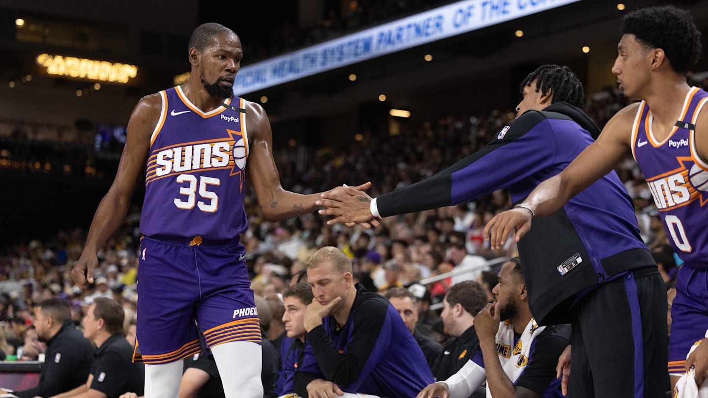 Phoenix Suns' Kevin Durant Named Top Ten Player