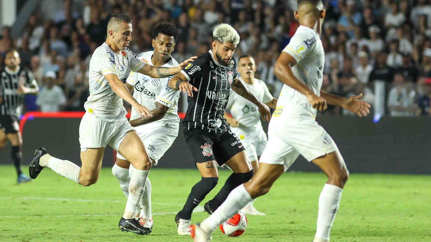 Corinthians x Santos: onde assistir, escalações e palpite