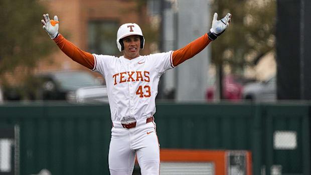 Texas Baseball Overcomes Pitching Struggles to Secure Series Win vs ...