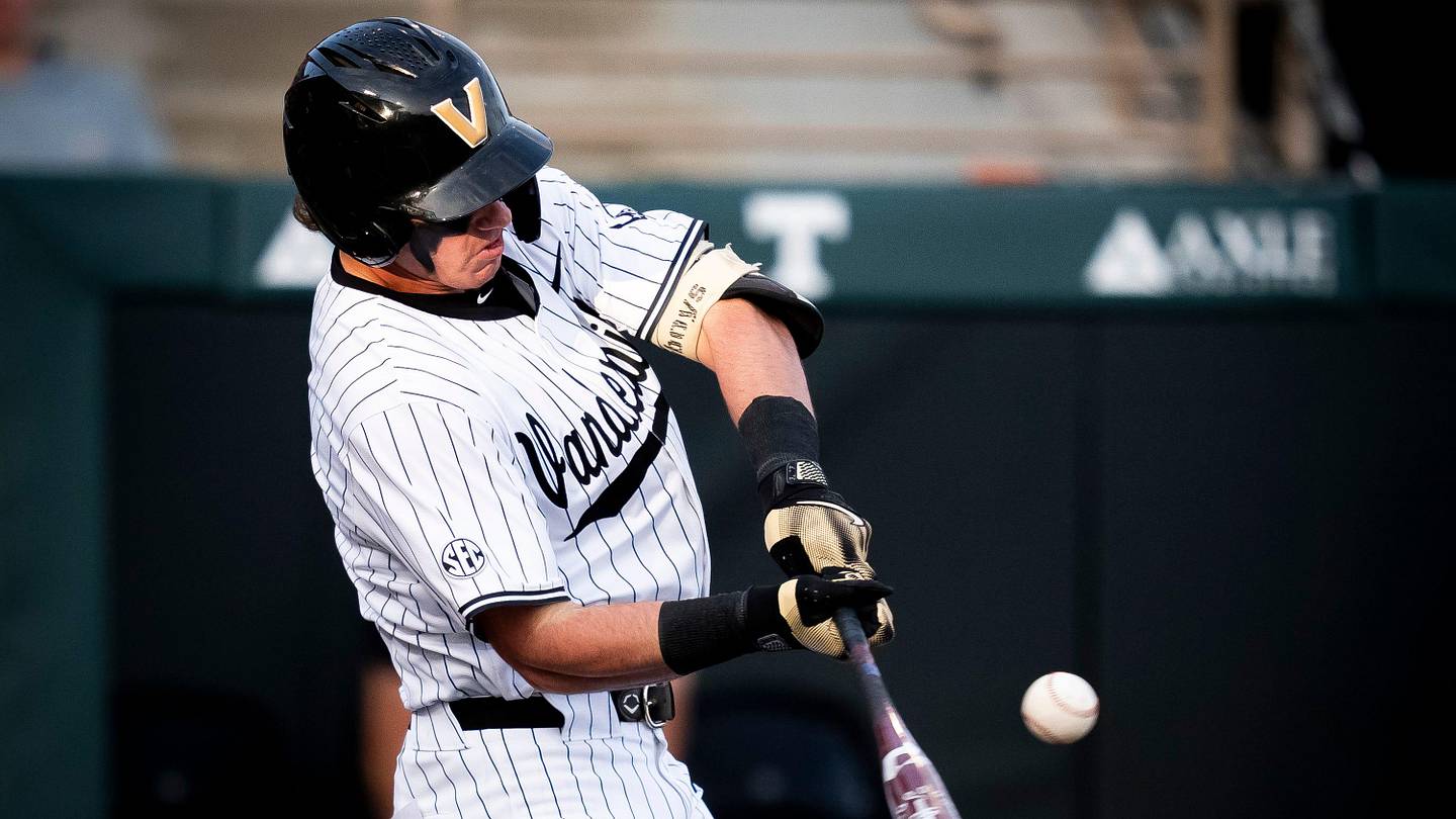 Three Vanderbilt Baseball Players Selected For All-SEC Teams
