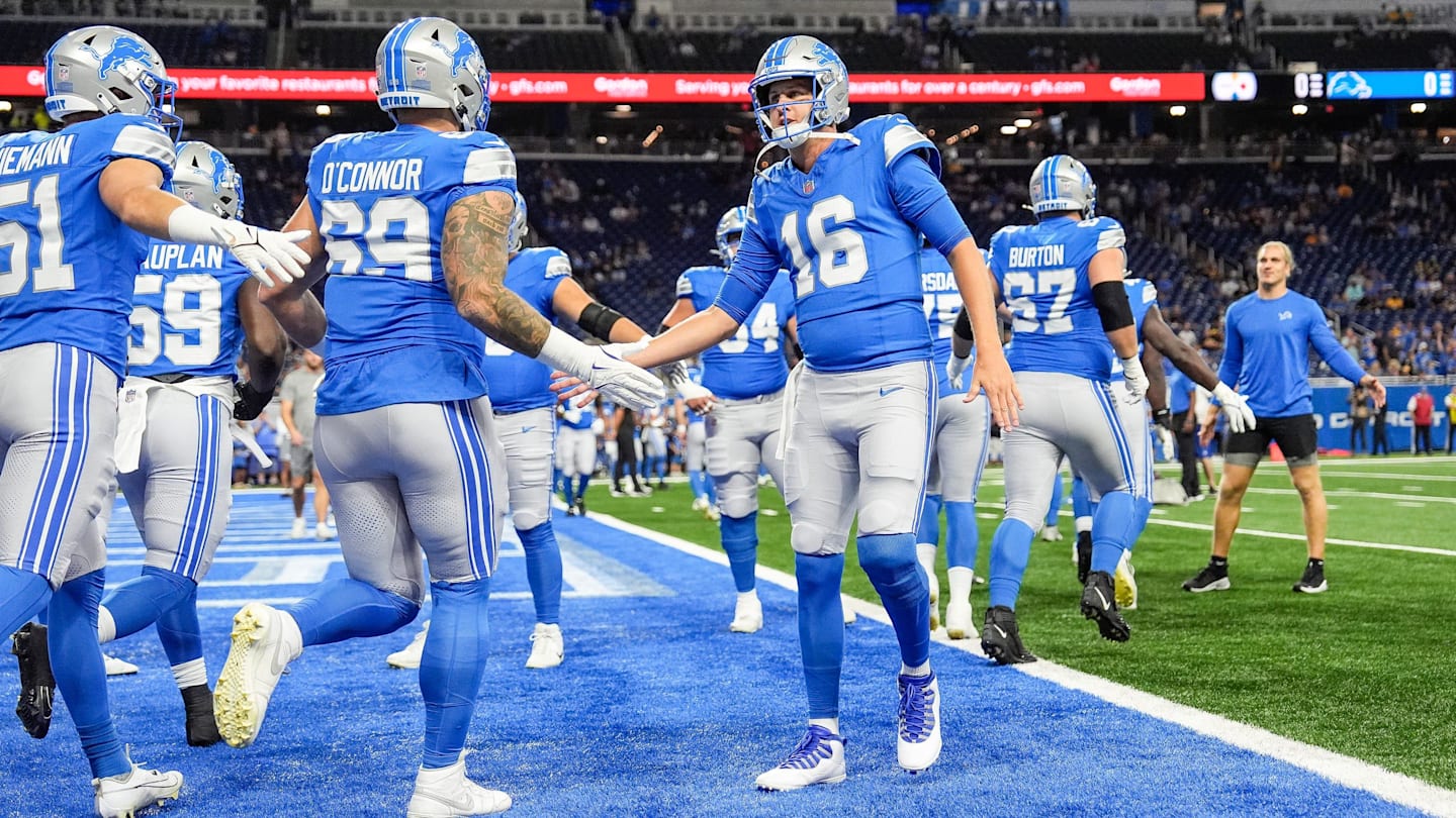 Detroit Lions initial 53-man roster for 2024 has been finalized