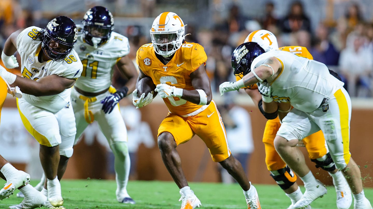 Tennessee football breaks record after record in Kent State win