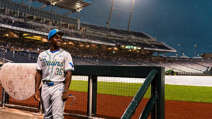Bruins CWS Matchup vs LSU Suspended Due to Rain
