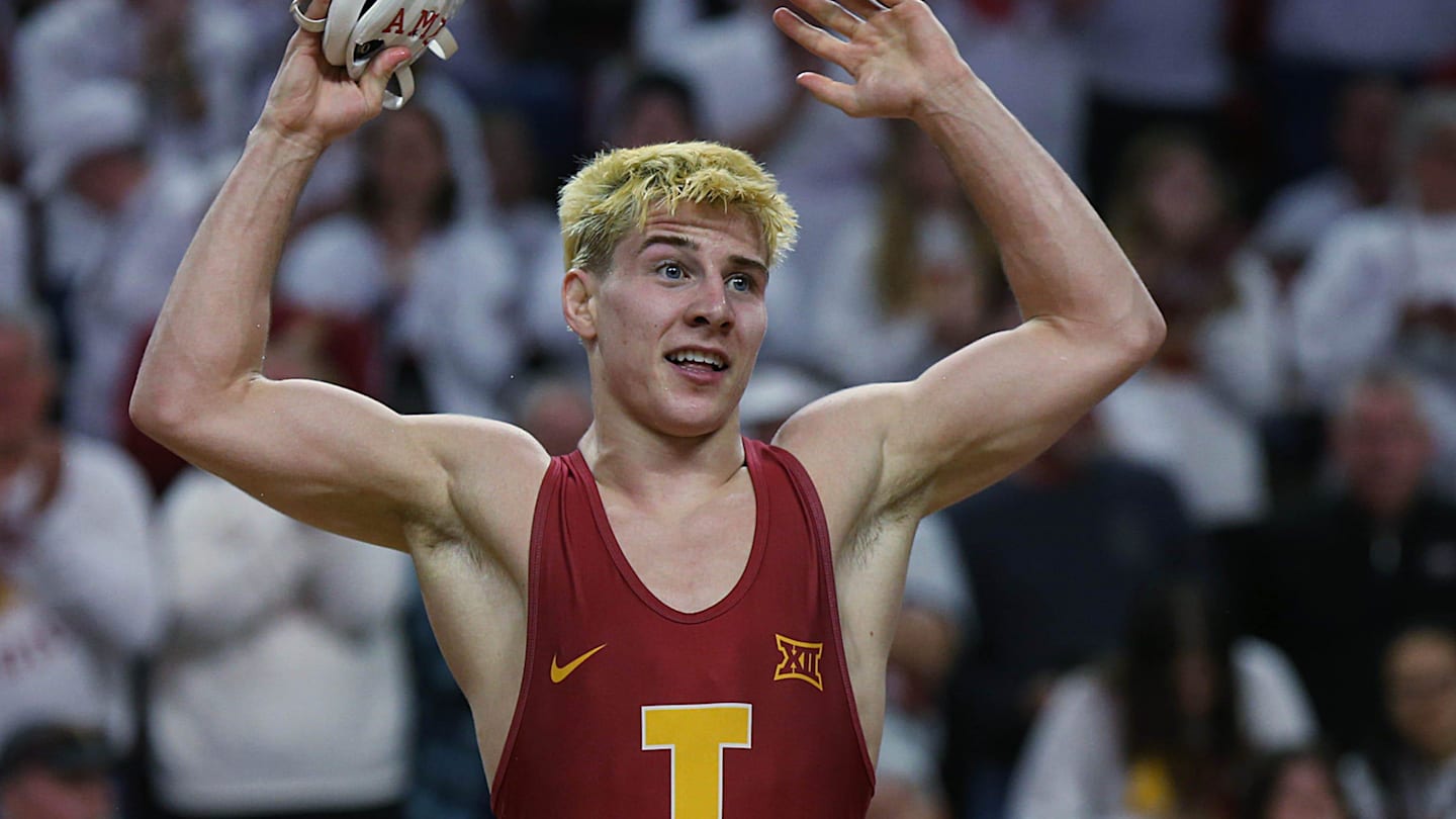Iowa State wrestling crowns five champions at home tournament
