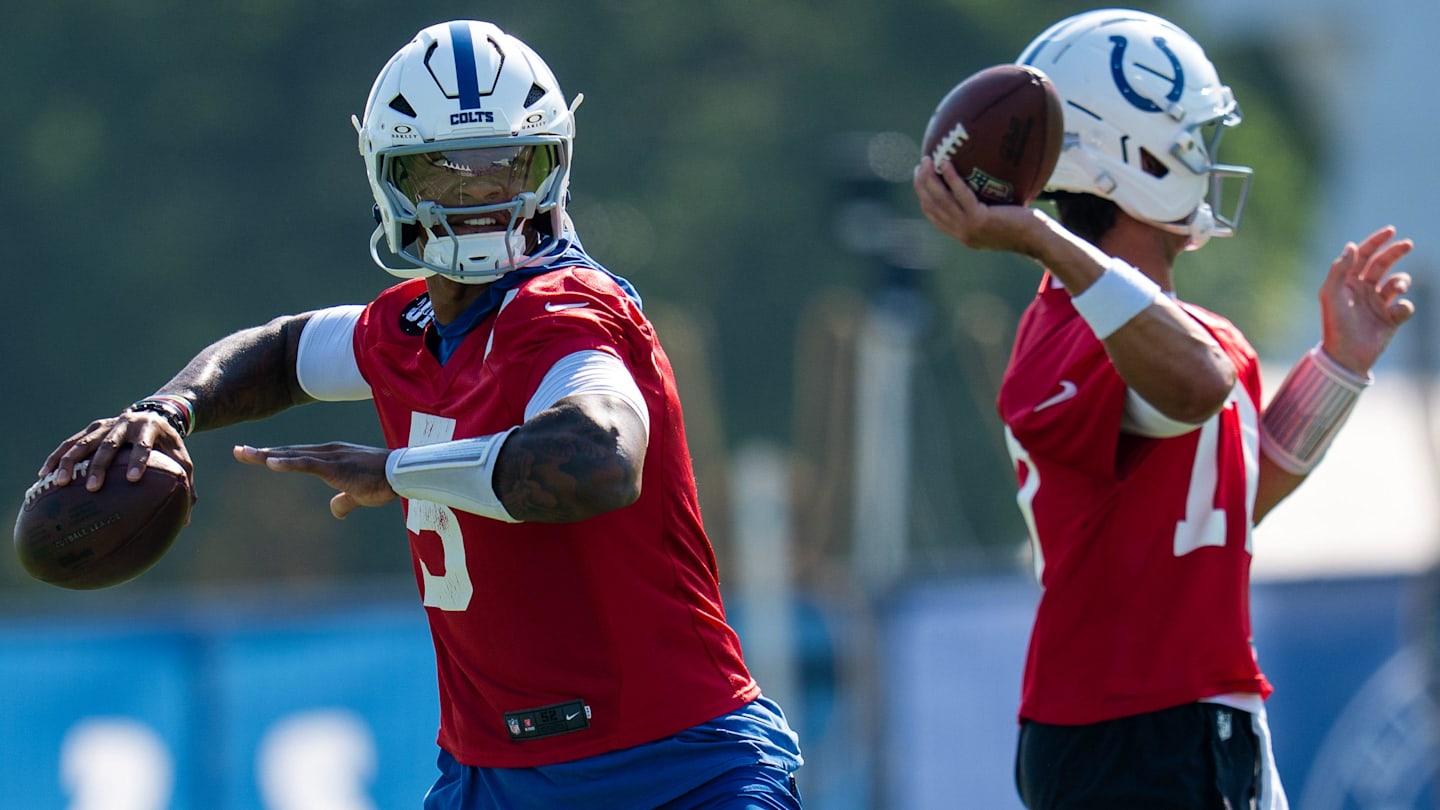 Indianapolis Colts Camp Diary, Day 1: Anthony Richardson vs. Daniel ...