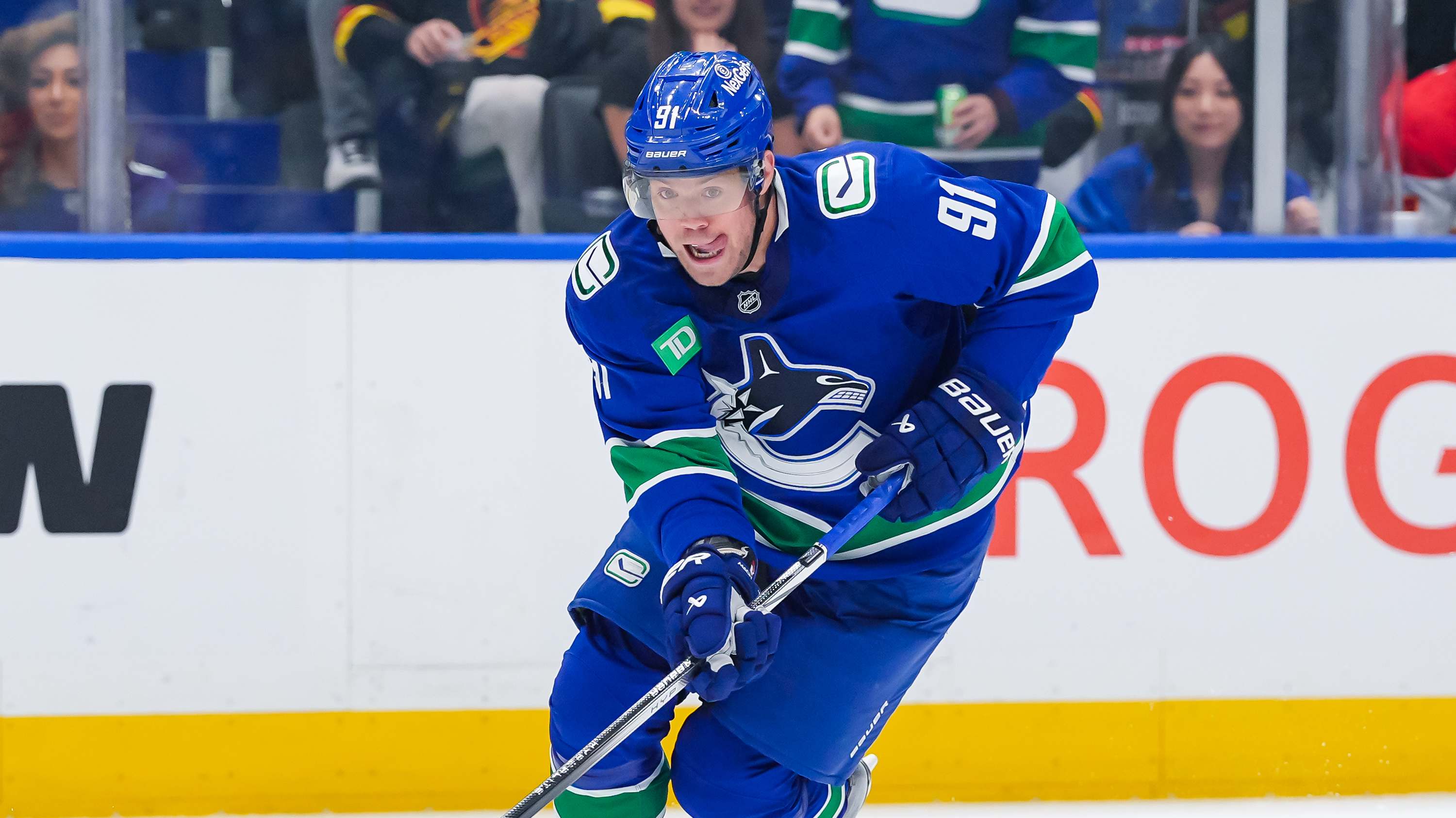Daniel Sprong facing early adversity with the Canucks