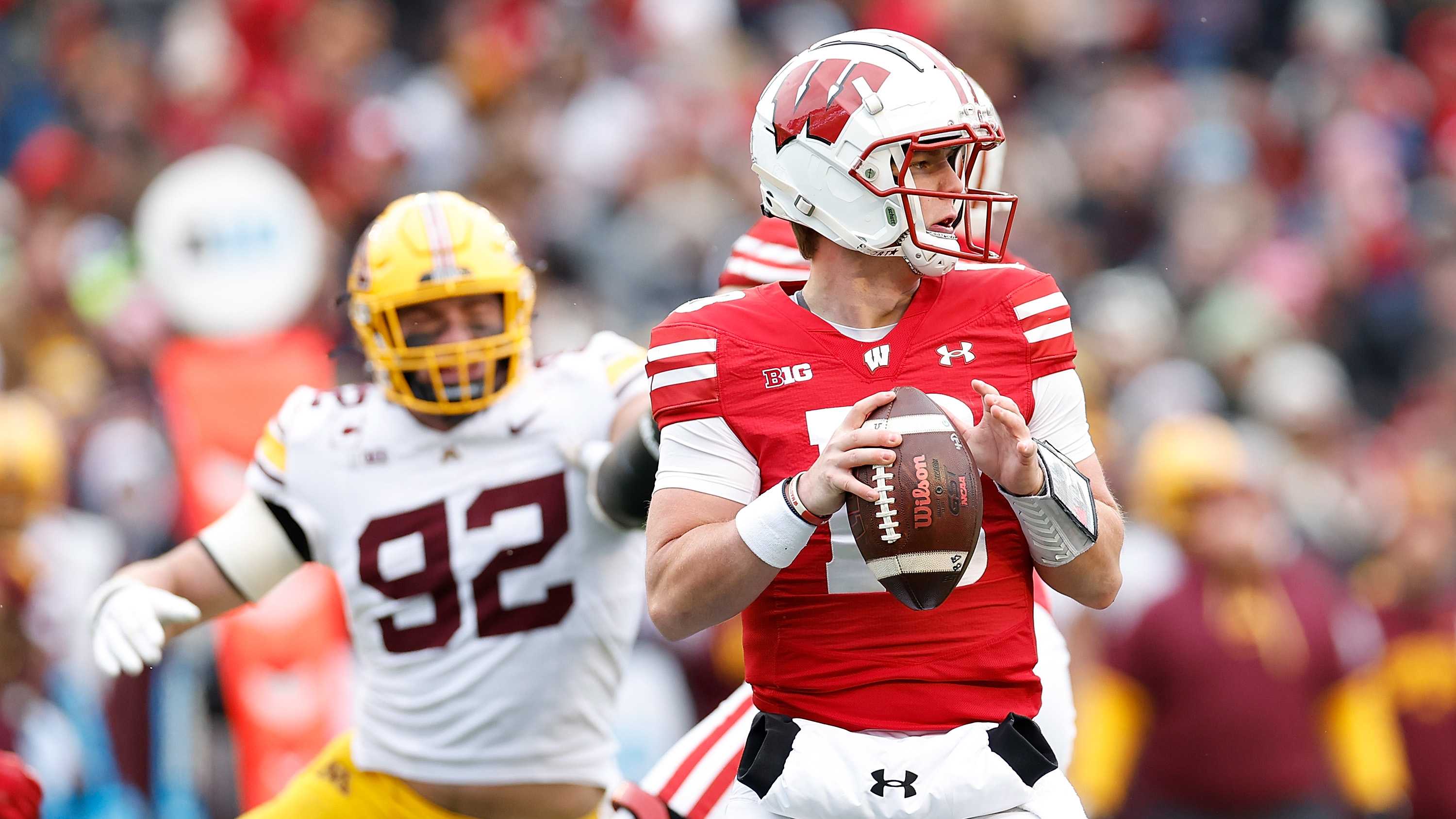 Wisconsin QB Braedyn Locke wastes no time clearing up transfer portal ...