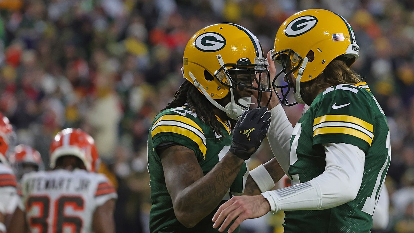 Randall Cobb Reacts to Aaron Rodgers-Davante Adams Reunion on Twitter