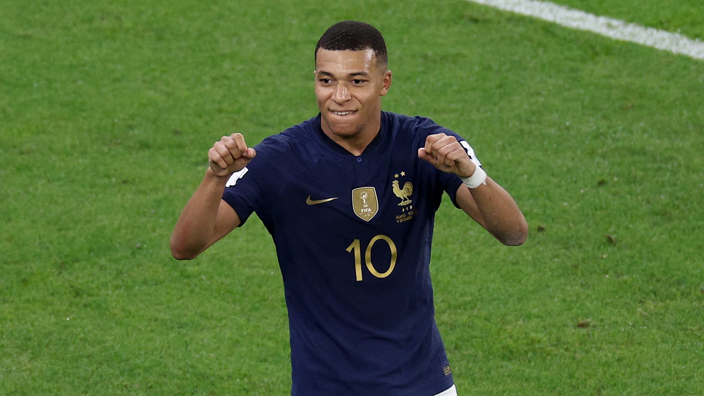 Kylian Mbappe breaks World Cup goalscoring record