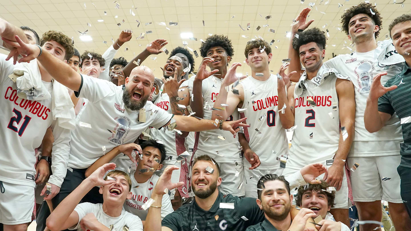 Top-seeded Columbus claims 2025 High School Basketball Nationals ...
