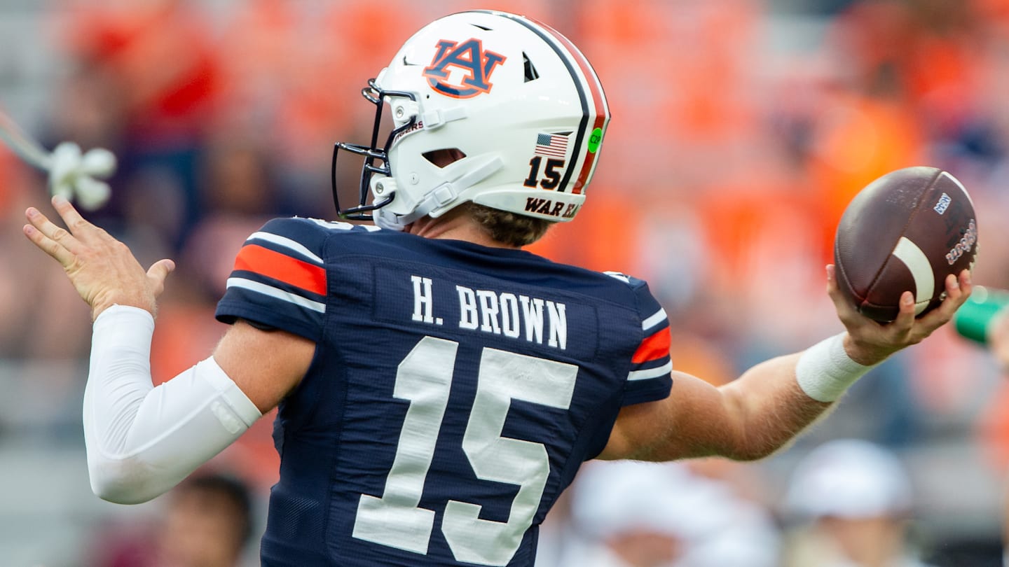 The heartbeat of Auburn football wants Hank Brown to replace Payton Thorne as QB1