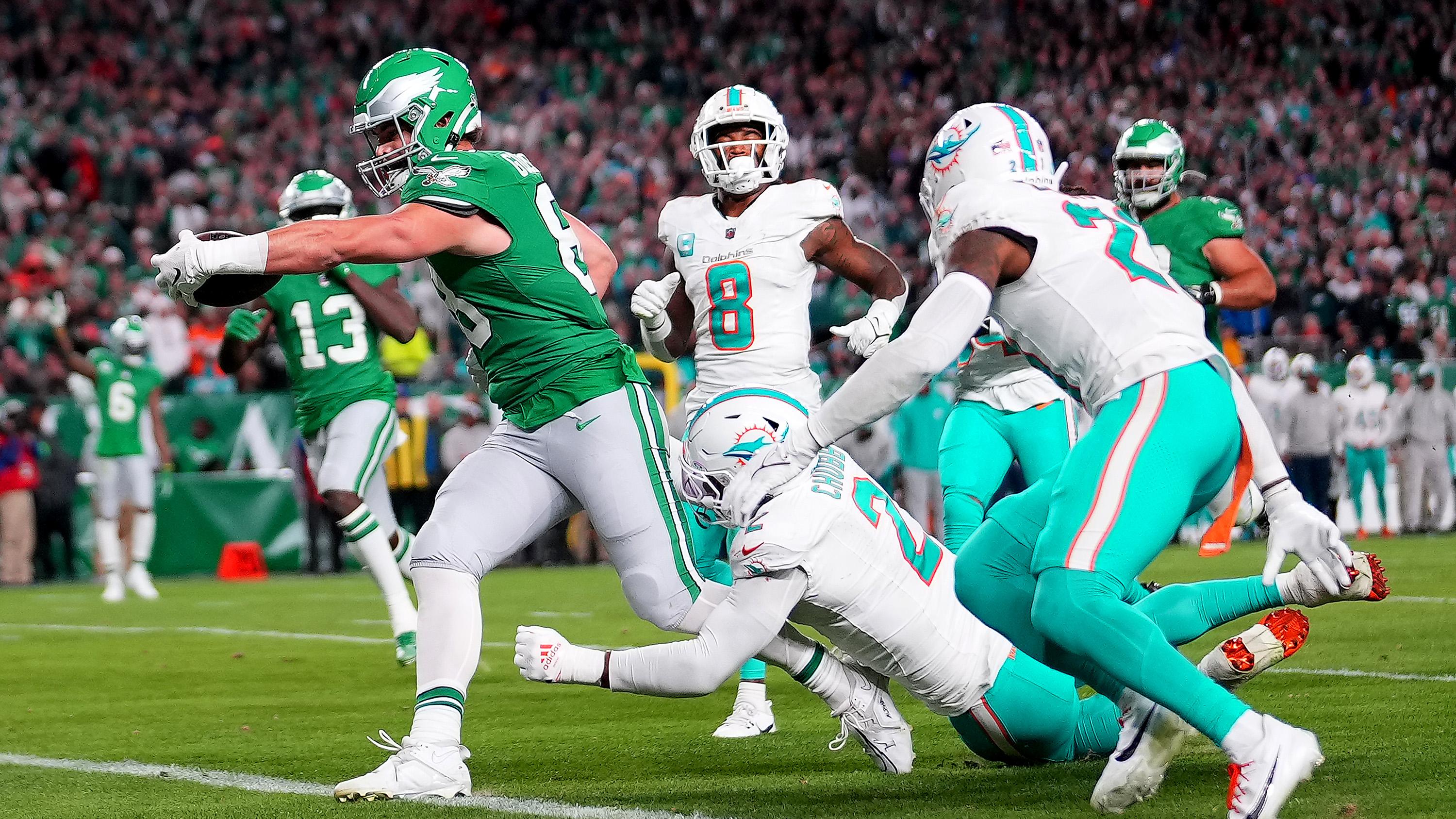 Eagles offensive red zone efficiency in Week 7 was their best of the ...