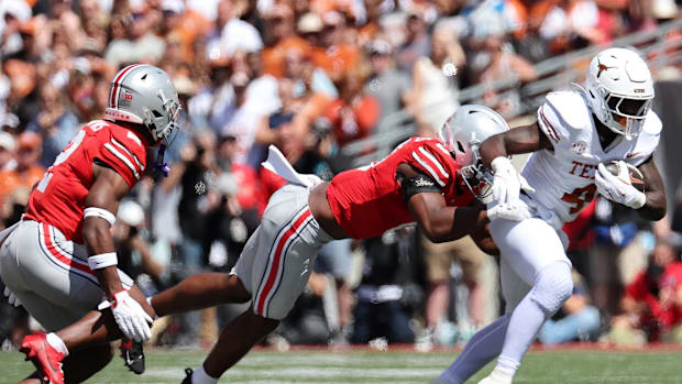 Texas Longhorns RB CJ Baxter 'Super Grateful' in Return From Injury