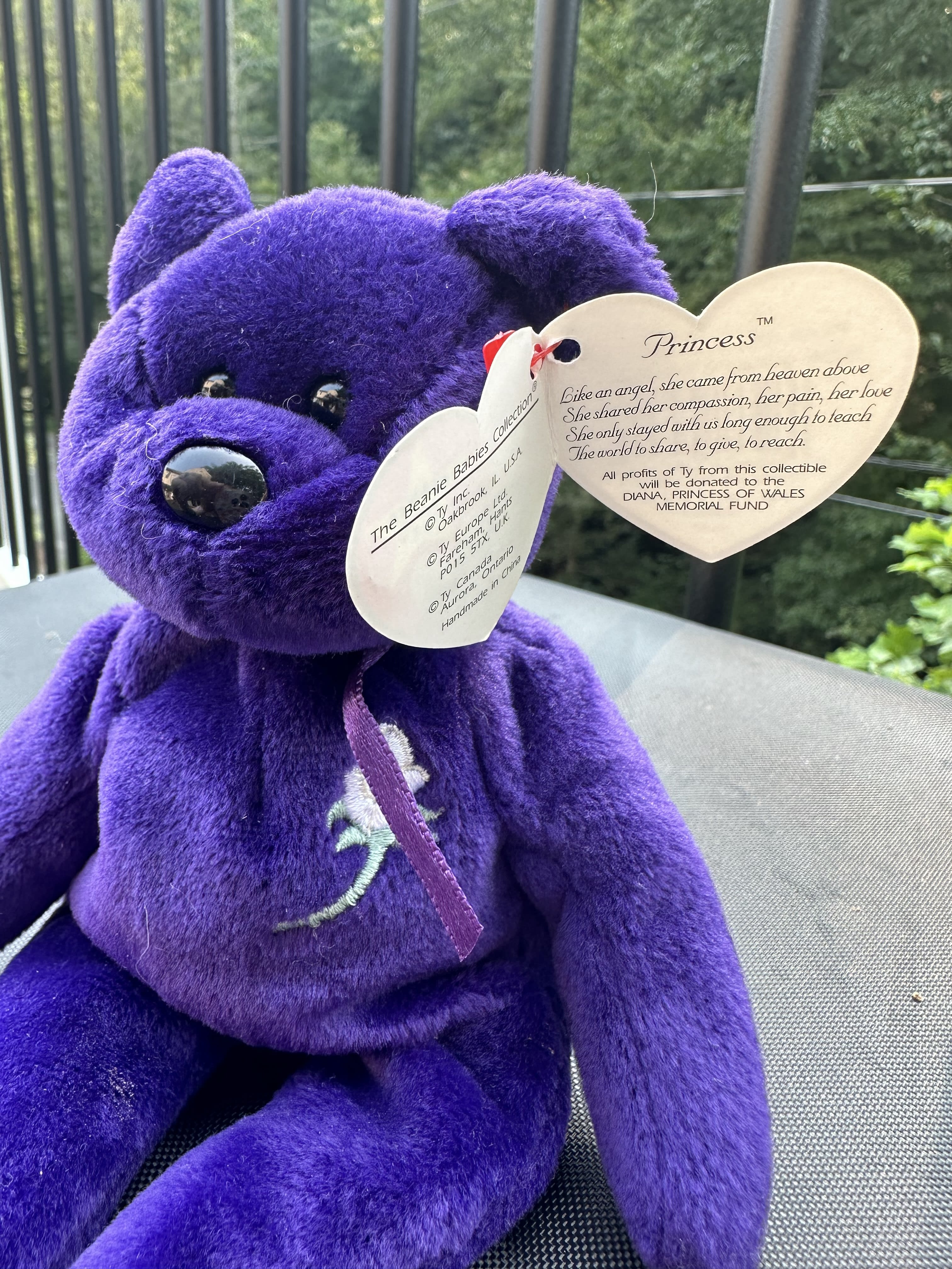 Rare princess diana beanie baby store
