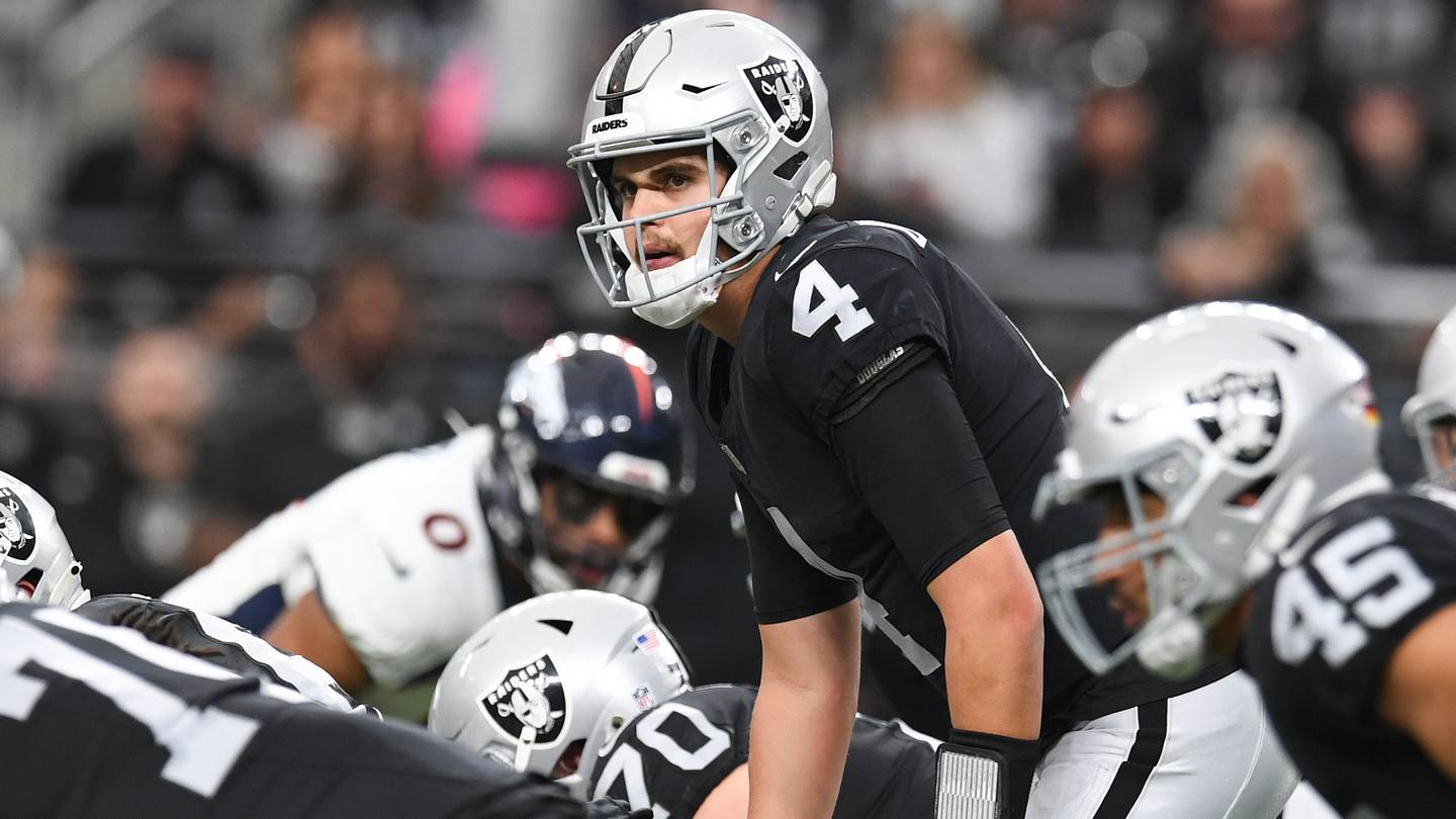 Las Vegas Raiders have options at quarterback