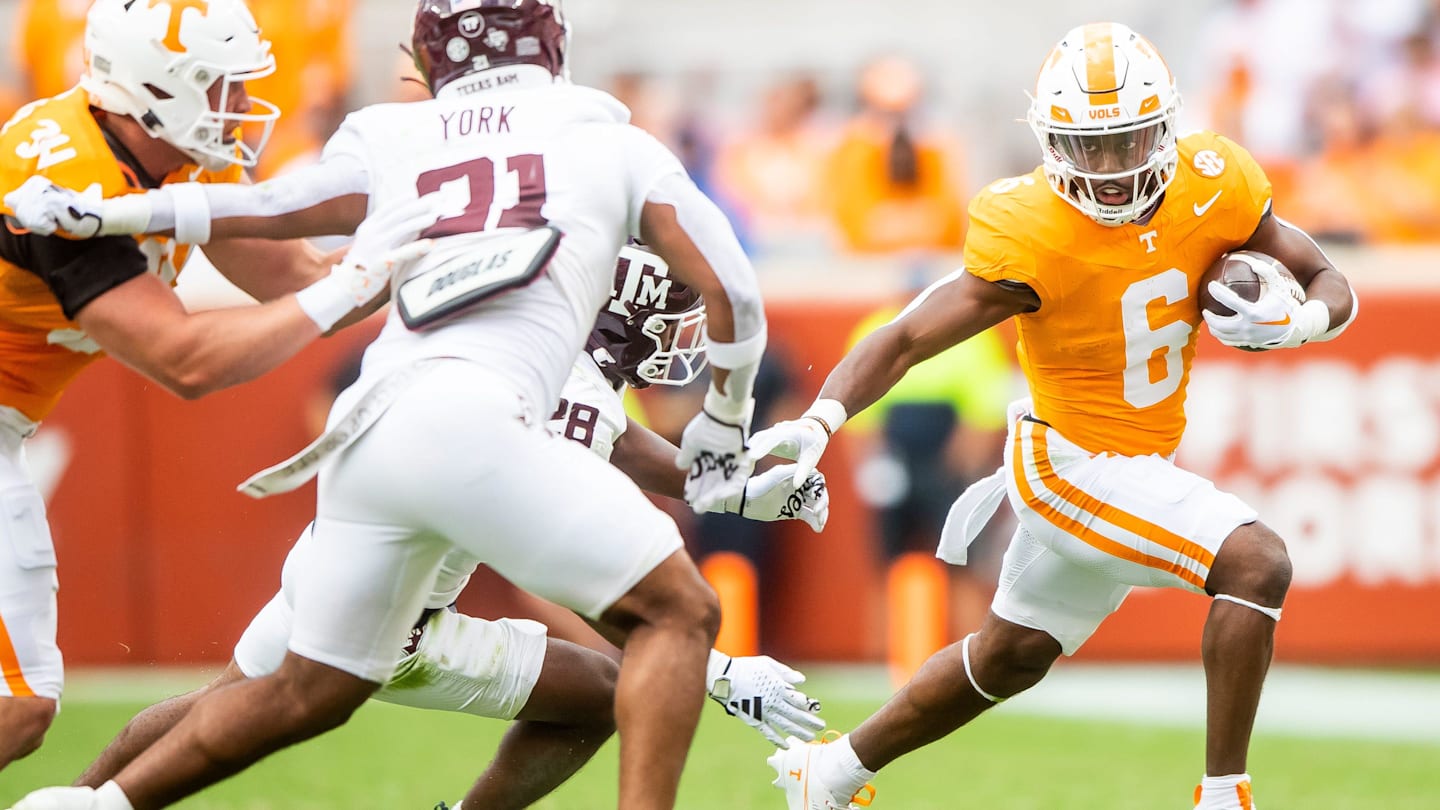Dylan Sampson Talks Mindset Difference In Starting Role For Tennessee ...