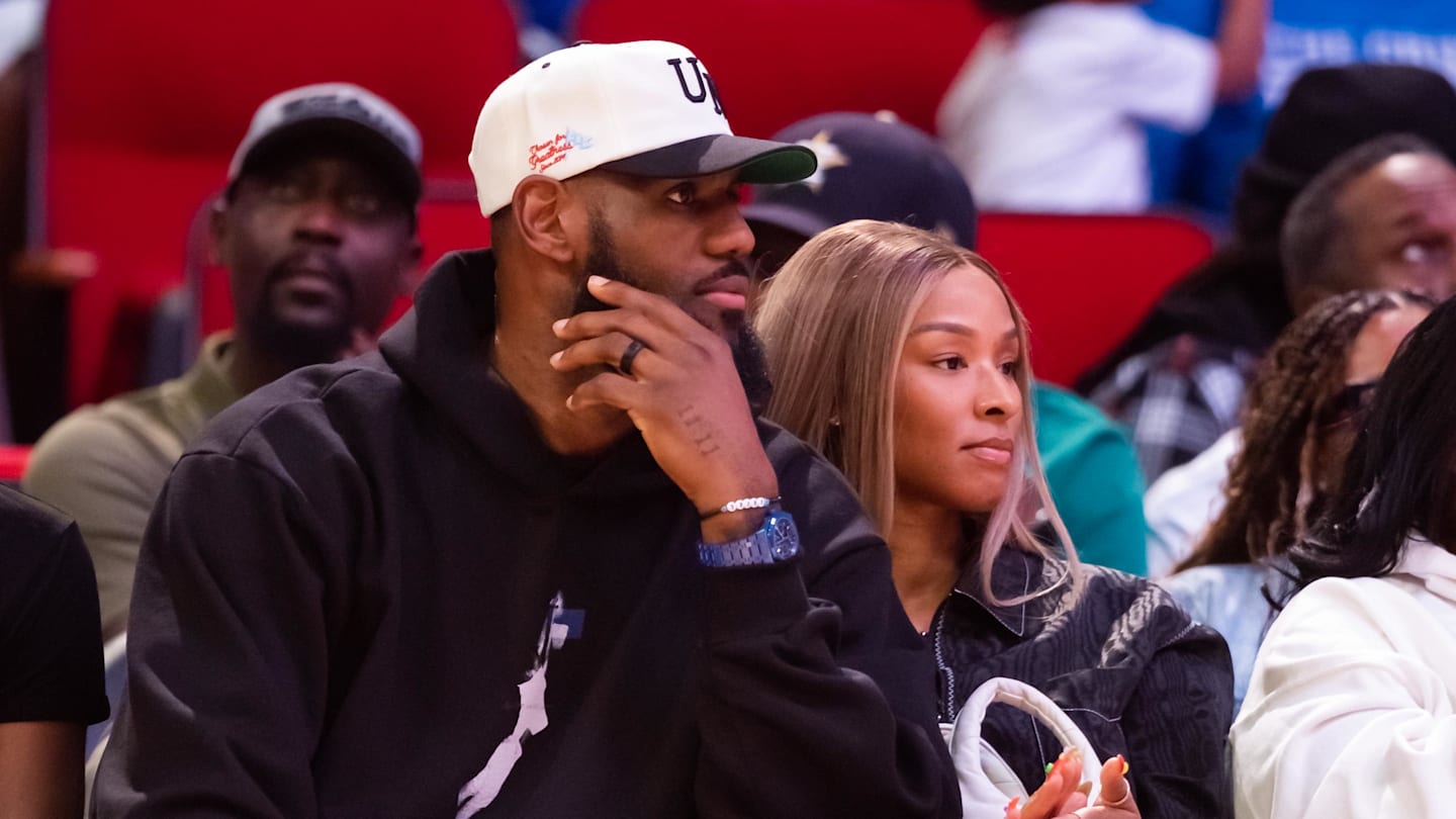 LeBron James fiercely defends wife Savannah after rapper Kevin Gates ...