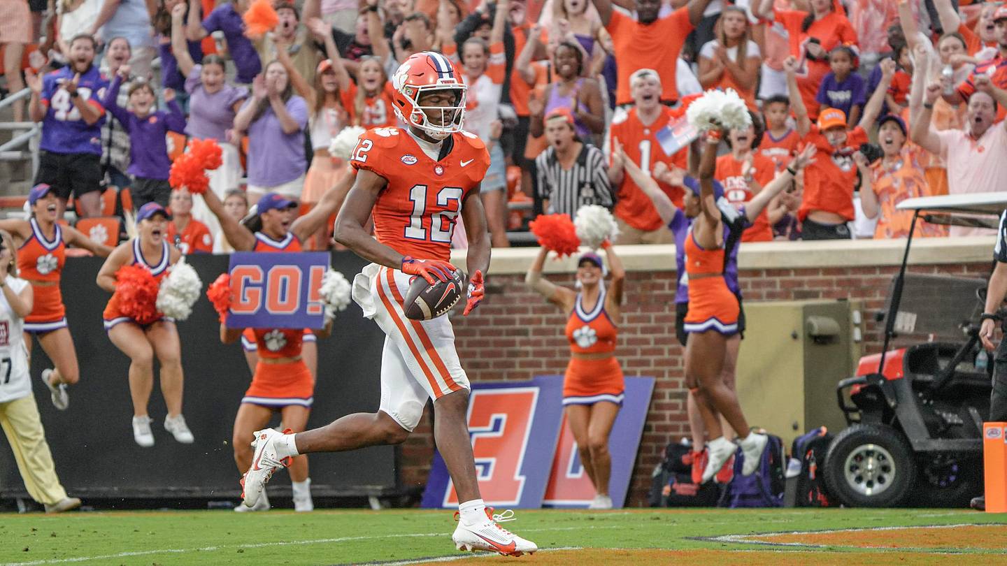 Clemson Tigers WR Steps Up with Antonio Williams Absent