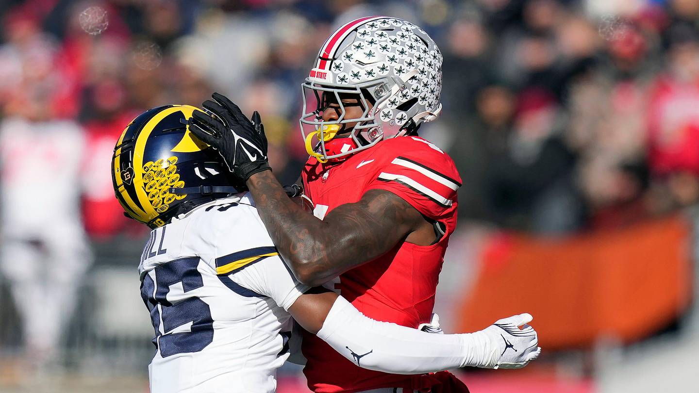 Michigan Defender Takes Aim at Ohio State WR Jeremiah Smith