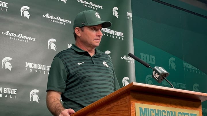 Everything Michigan State coach Jonathan Smith said after loss to Ohio ...