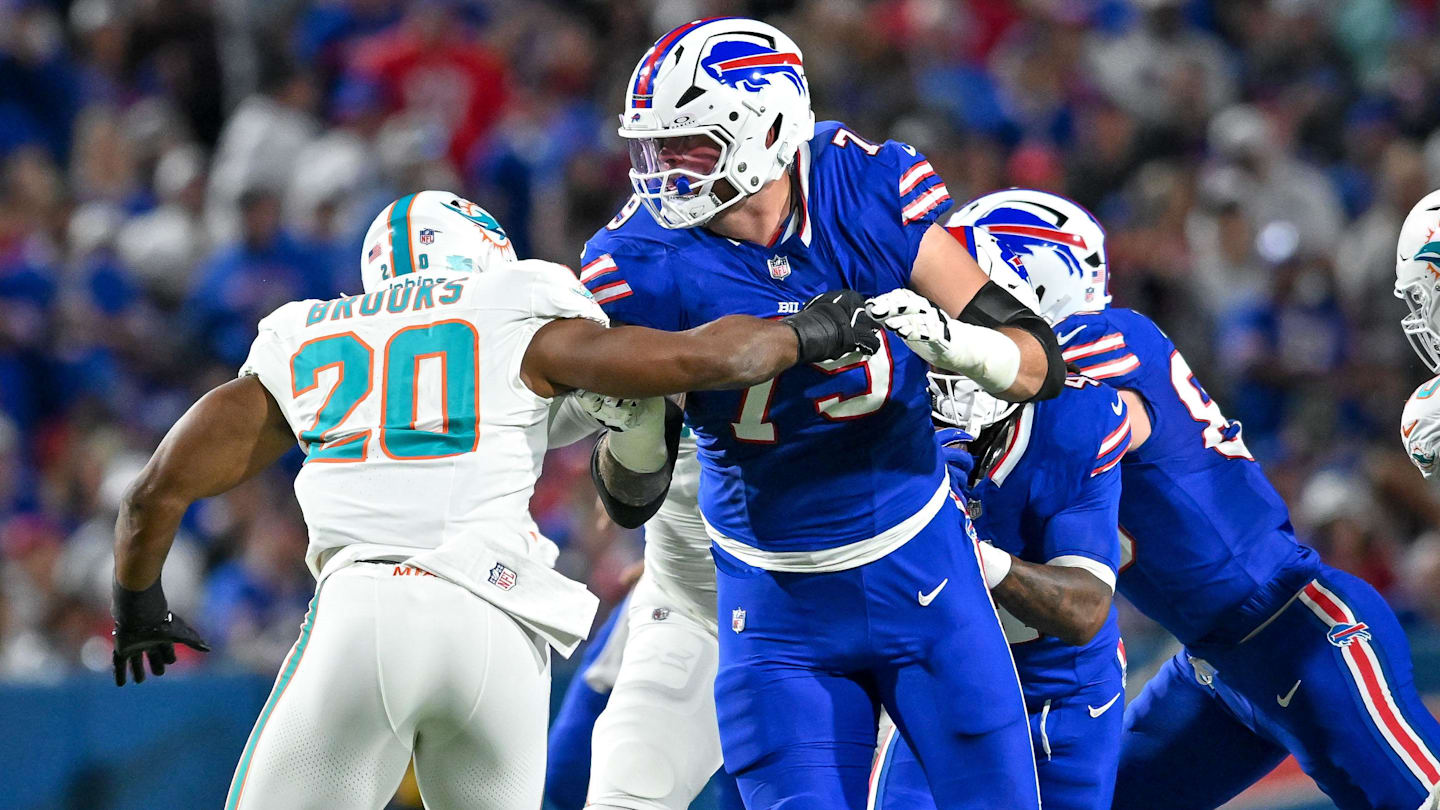 Bills upgrade Spencer Brown, making RT one of two questionable vs ...