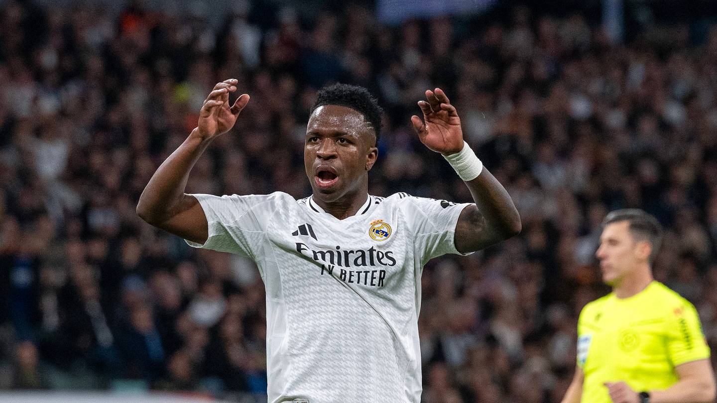 Real Forward Vinicius Jr. Not Fazed By Banner To Be Displayed By ...