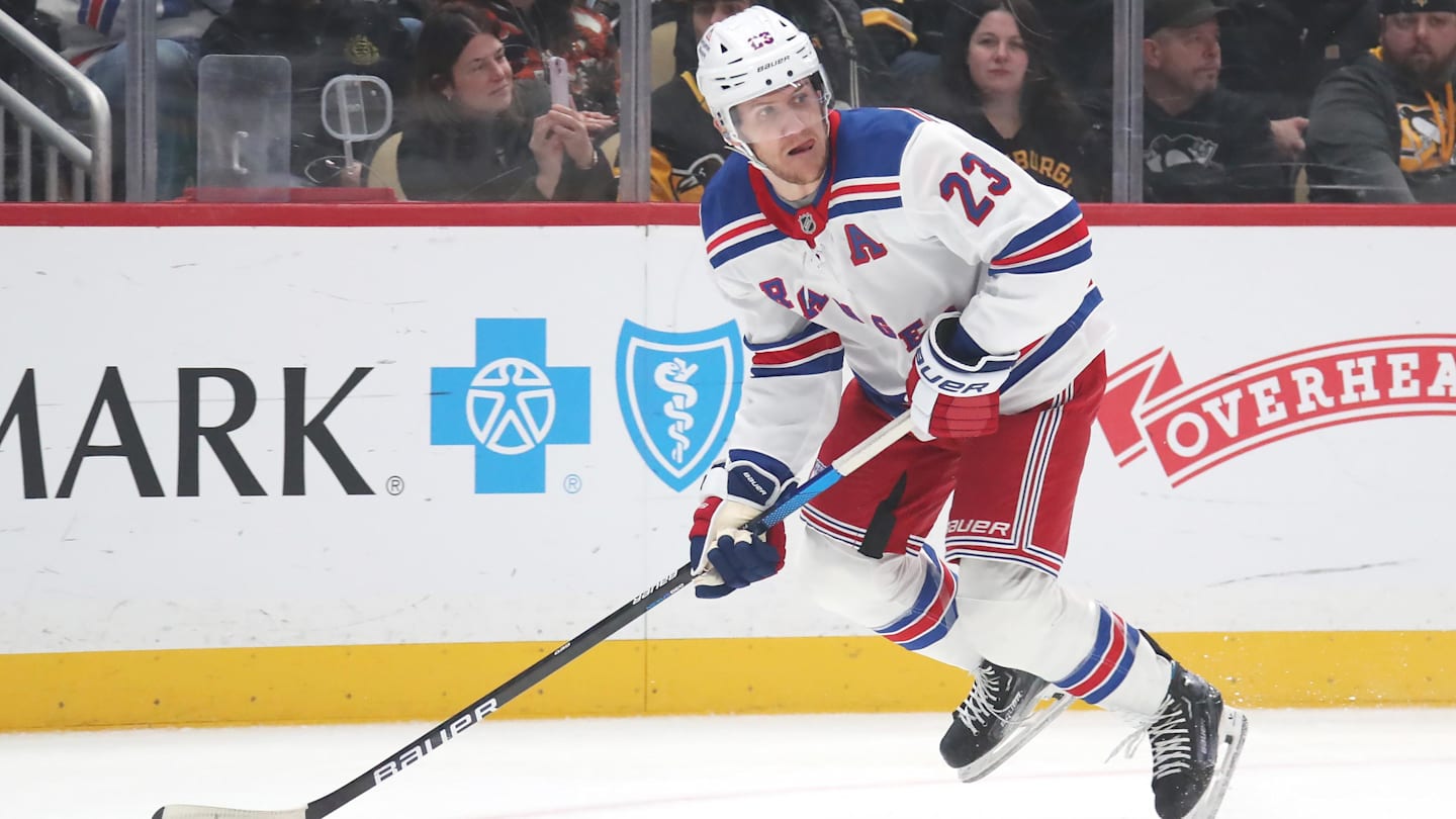 New York Rangers Place Top Defenseman on IR