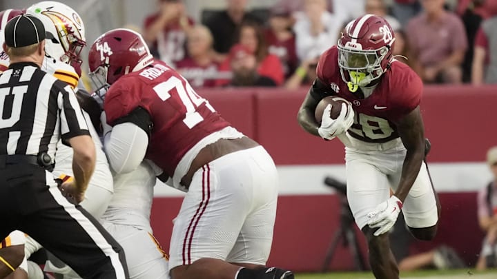 'That Little Man was Scooting': Kevin Riley Producing in Alabama RB Room