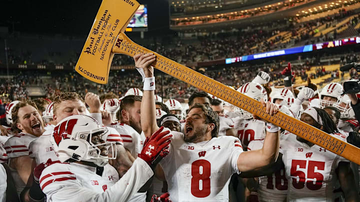 Wisconsin Badgers play in two of College Football's Top 25 rivalries