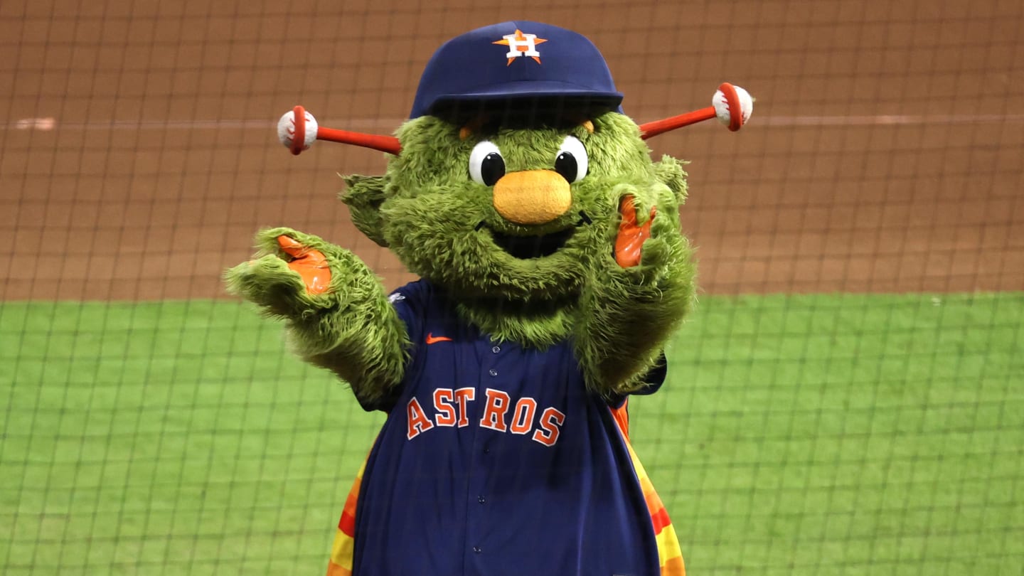 Houston Astros' Orbit Lands Wholesome Ranking Among MLB Mascots
