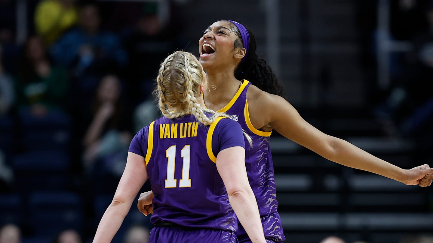 Angel Reese and Hailey Van Lith Reunite, Stun in Chicago Sky Media Day ...