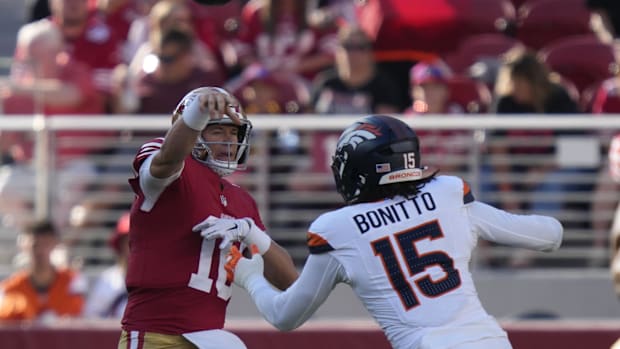 Broncos OLB Nik Bonitto 'Doing Fine' After Foot Injury