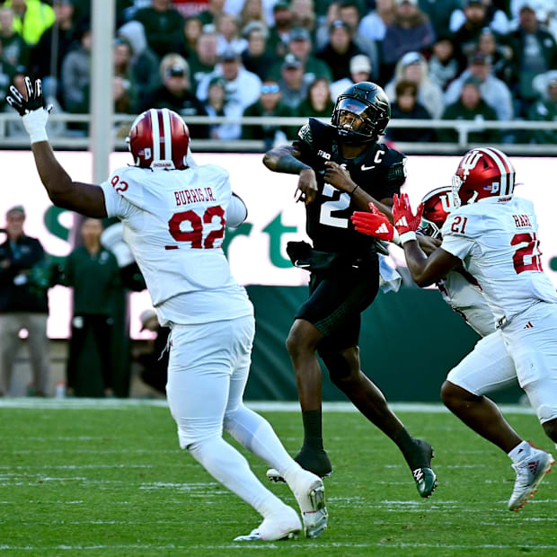 Indiana Defensive Line Overpowers Michigan State With Sacks, Tackles ... Indiana Defensive Line Overpowers Michigan State With Sacks, Tackles ...