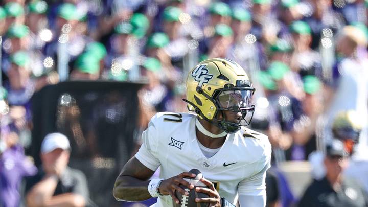 UCF Quarterback Ruled Out Against Kansas