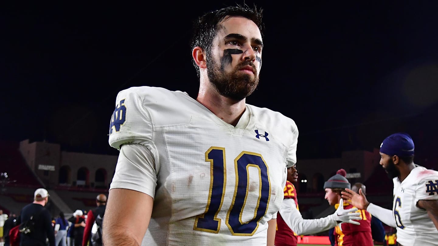 How Former Notre Dame QB Drew Pyne Still Has Two Years of Eligibility Left