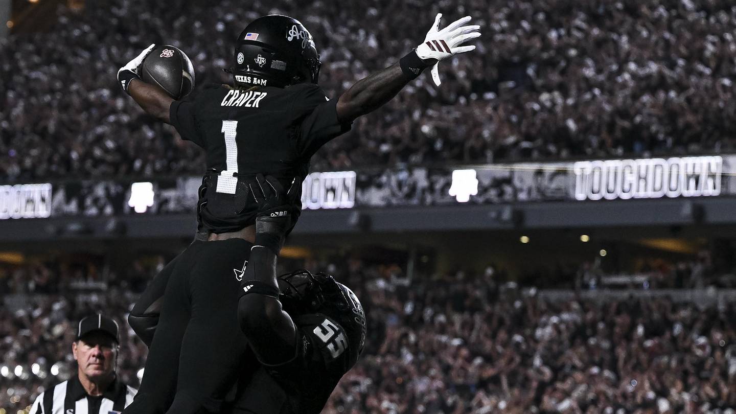 Texas A&M WR Duo on Pace for Historic Season